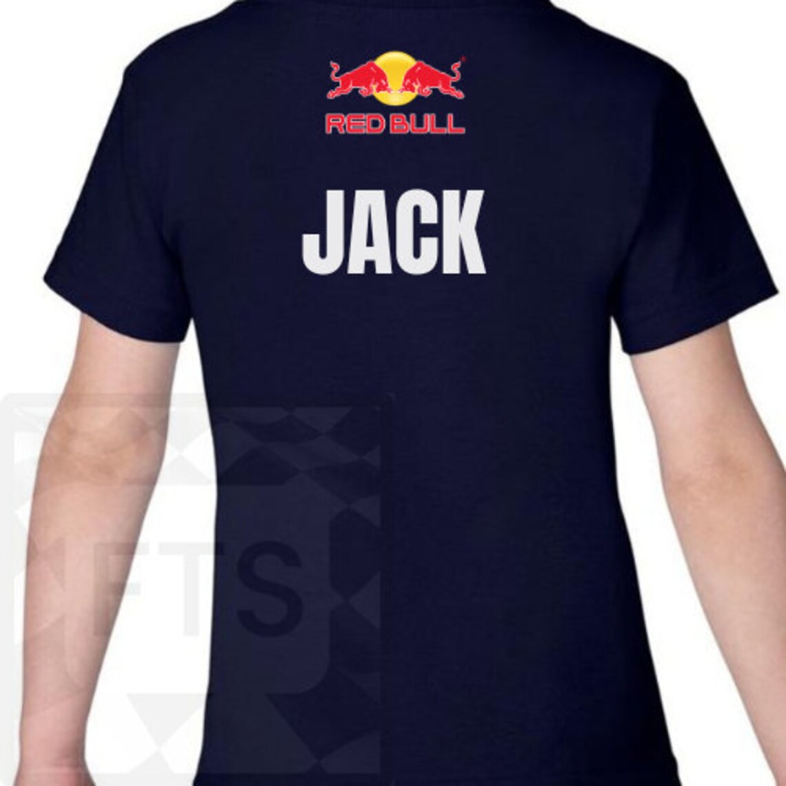 Children's Personalised Formula 1 Red Bull Children's Tee Shirt F1 ...