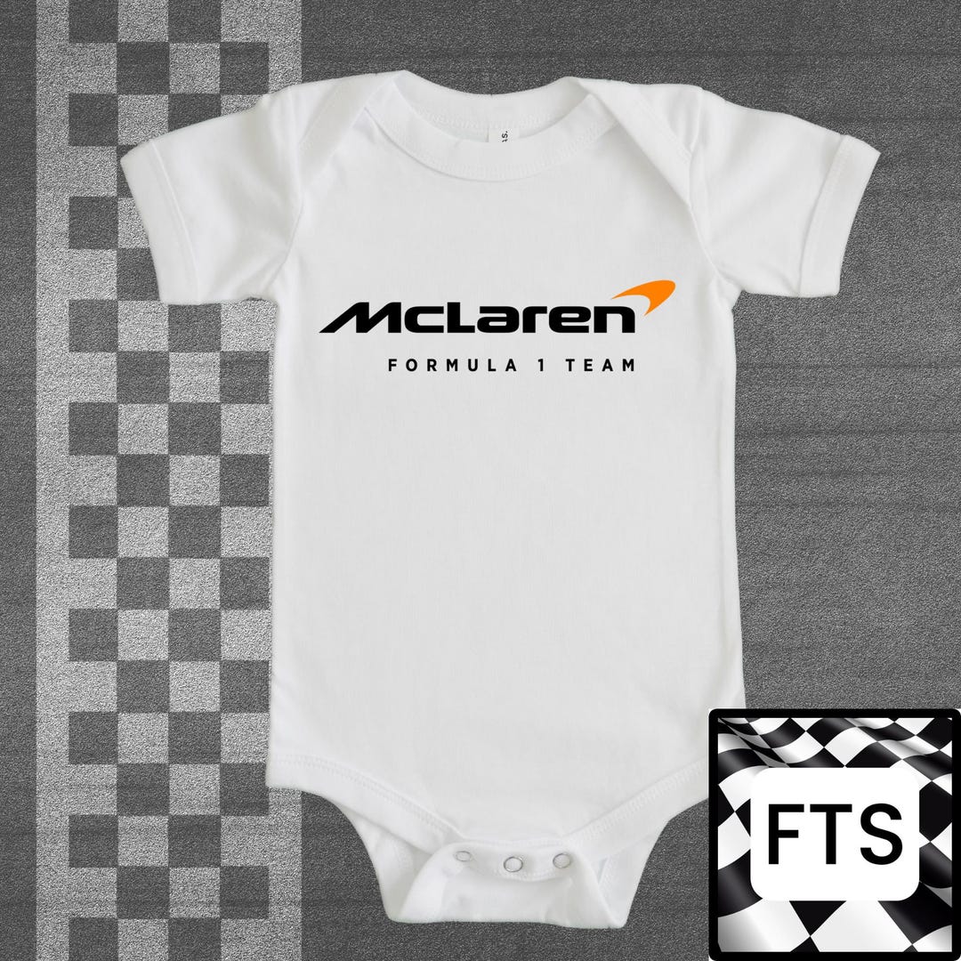 Lando Norris Baby Bodysuit: Mclaren F1 Fan Gift - Etsy