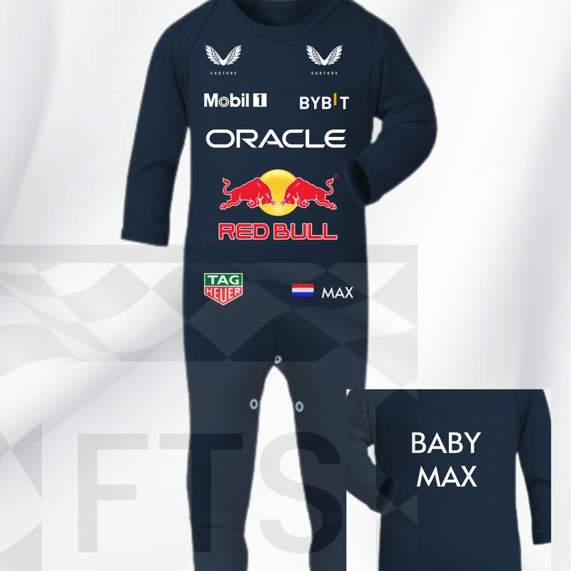 Max Verstappen Baby Suit - Etsy UK