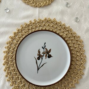 7 Pieces Supla Set, Handmade American Service, Runner, Dining Under ...