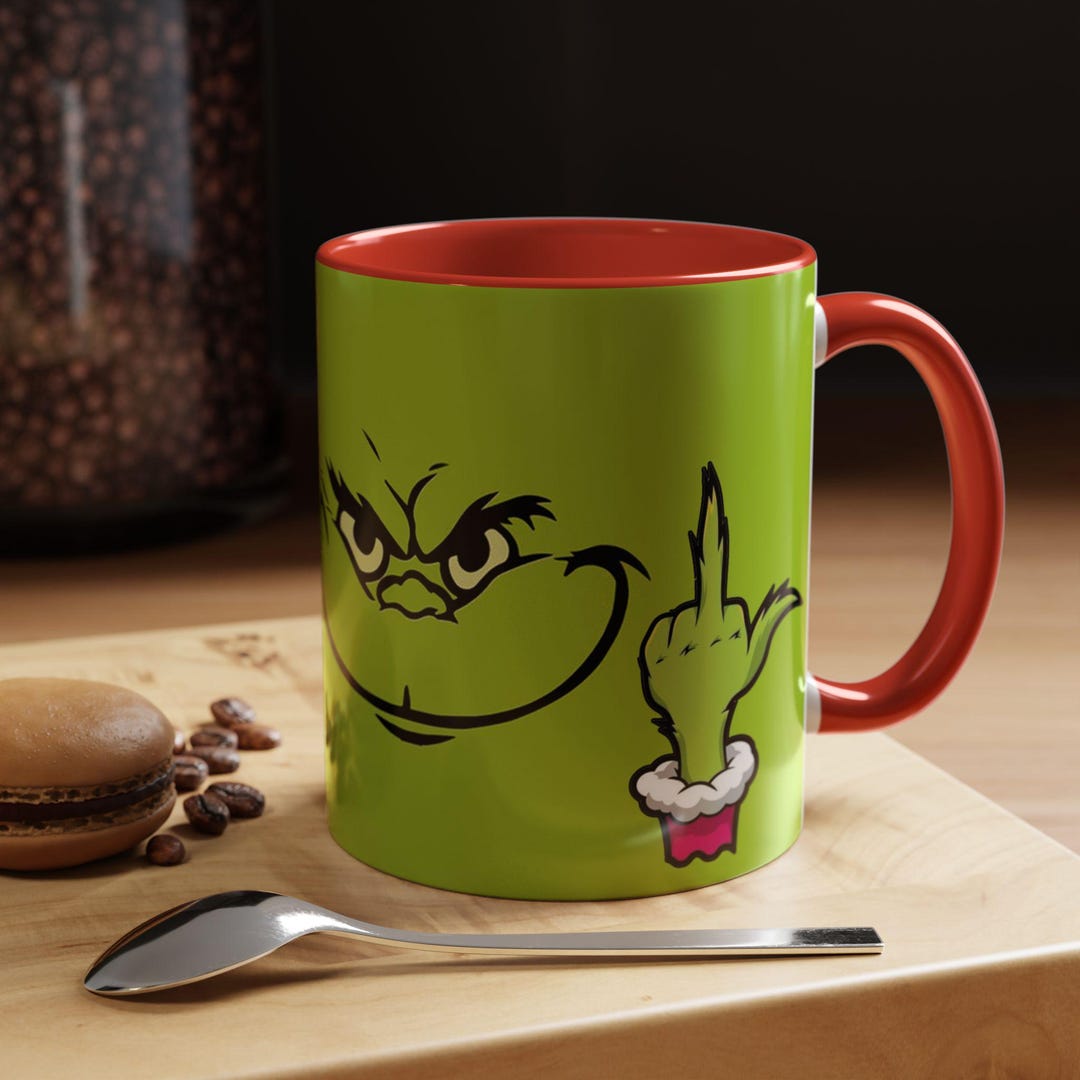 The Grinch Mug 11 Oz - Etsy