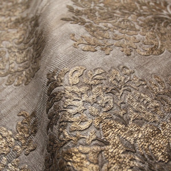 Damask Embossed Wallpaper - Etsy