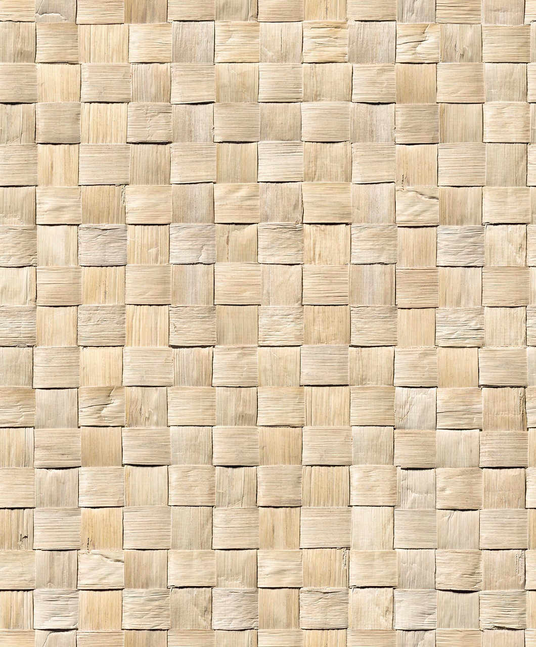 Rattan Palm Woven Basketweave Effect Traditional Wallpaper 3D Textured ...