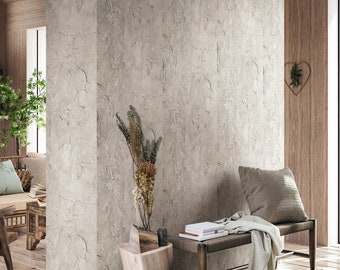 Travertine Wallpaper Distressed Marble Stone Slab Effect 3D Textured ...