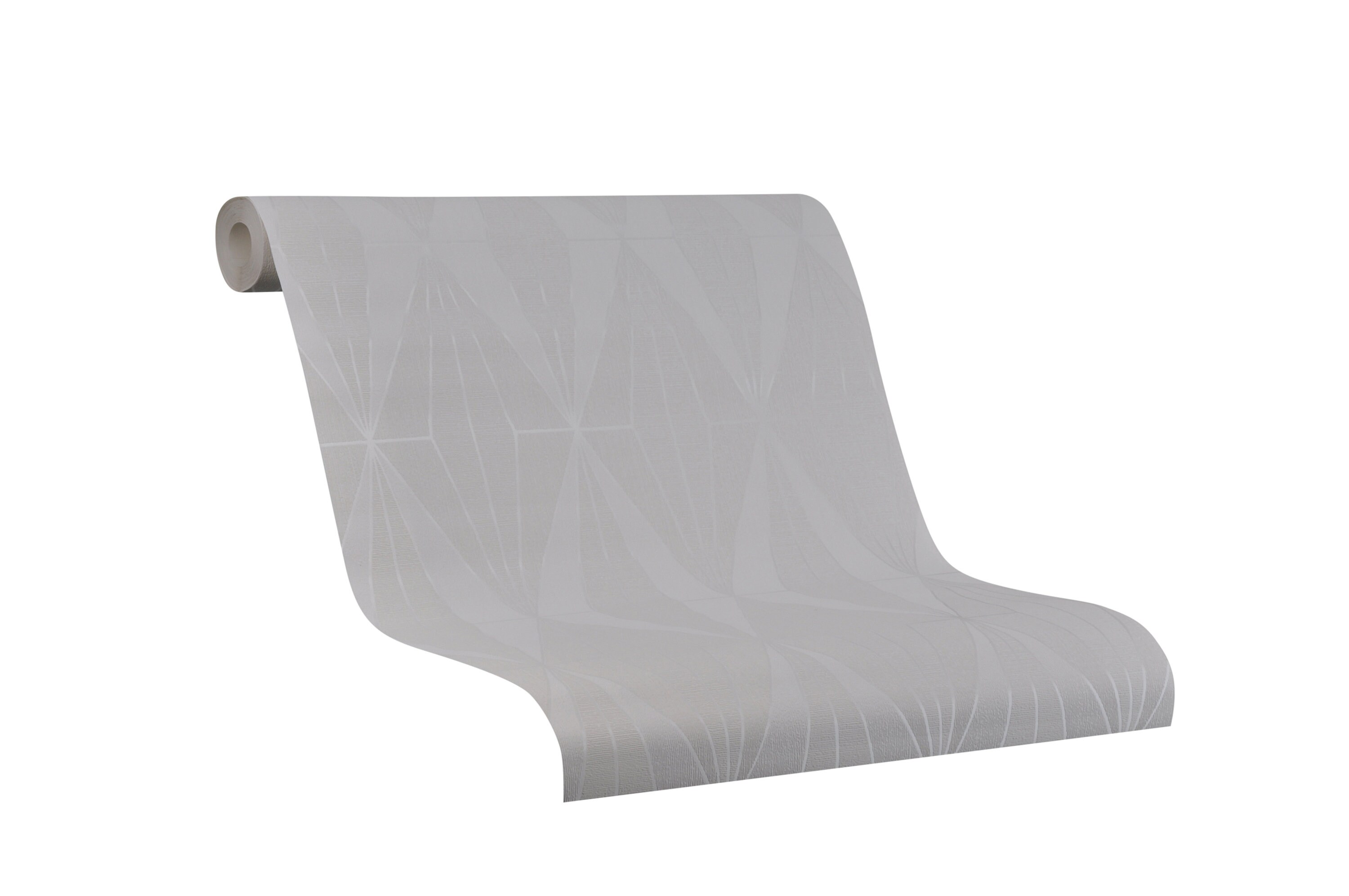 Silver Geometric Diamond Pattern Beige 3D Textured Wallpaper - Etsy
