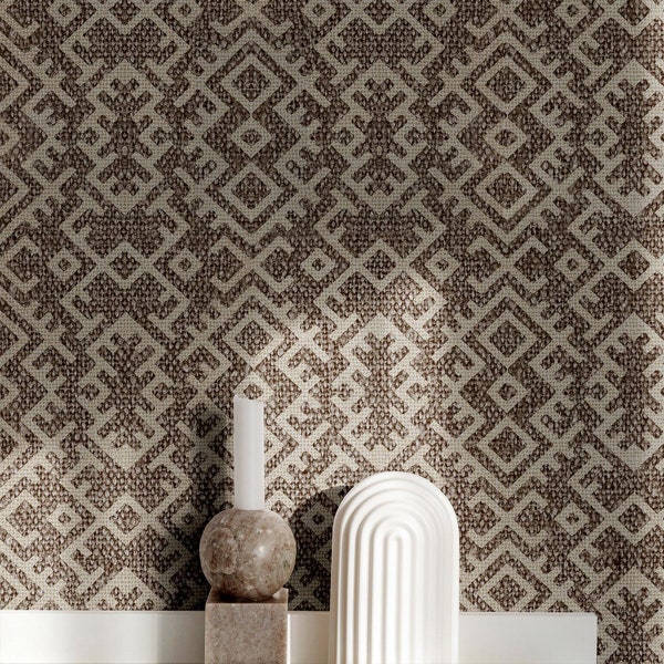 Aztec Wallpaper - Etsy