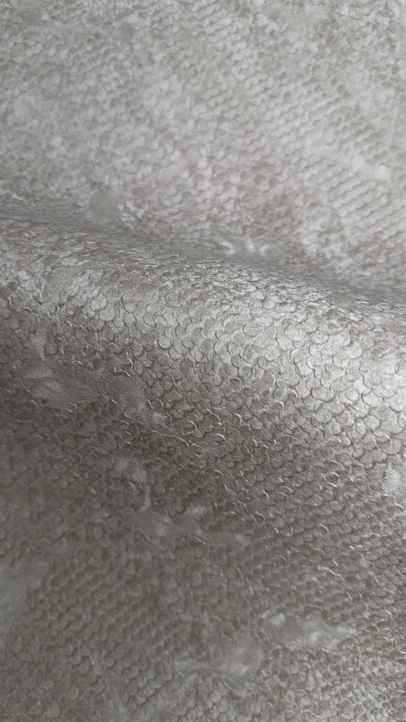 Metallic Blush Embossed Scales Wallpaper, 3D Textured Vinyl - Etsy