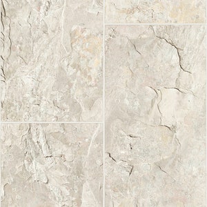 Travertine Wallpaper Distressed Marble Stone Slab Effect 3D Textured ...