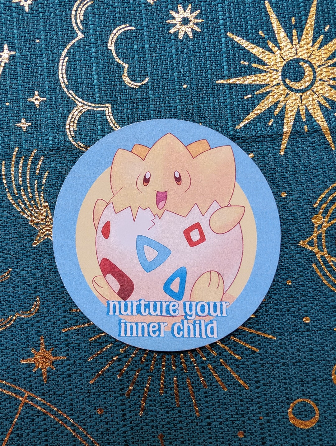 Togepi Inner Child Vinyl Sticker Nurture Your Inner Child Self-care ...