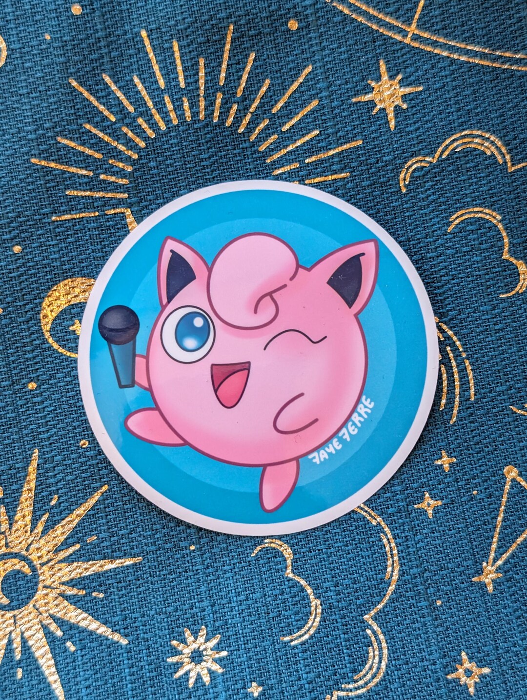 Jigglypuff 3x3 Laminate Sticker - Waterproof Sticker, Car Decal - Etsy