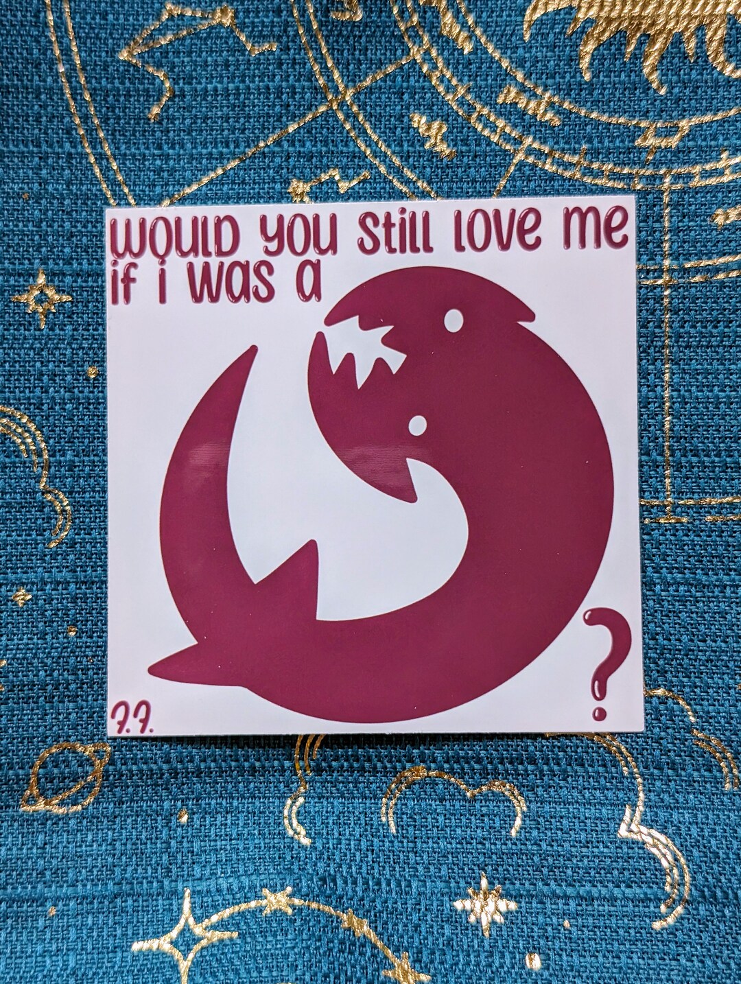 Baldur's Gate Illithid Parasite Sticker Would You Still Love Me If I ...