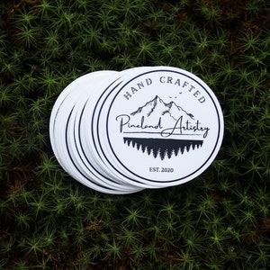 Pineland Artistry Logo Sticker - Etsy