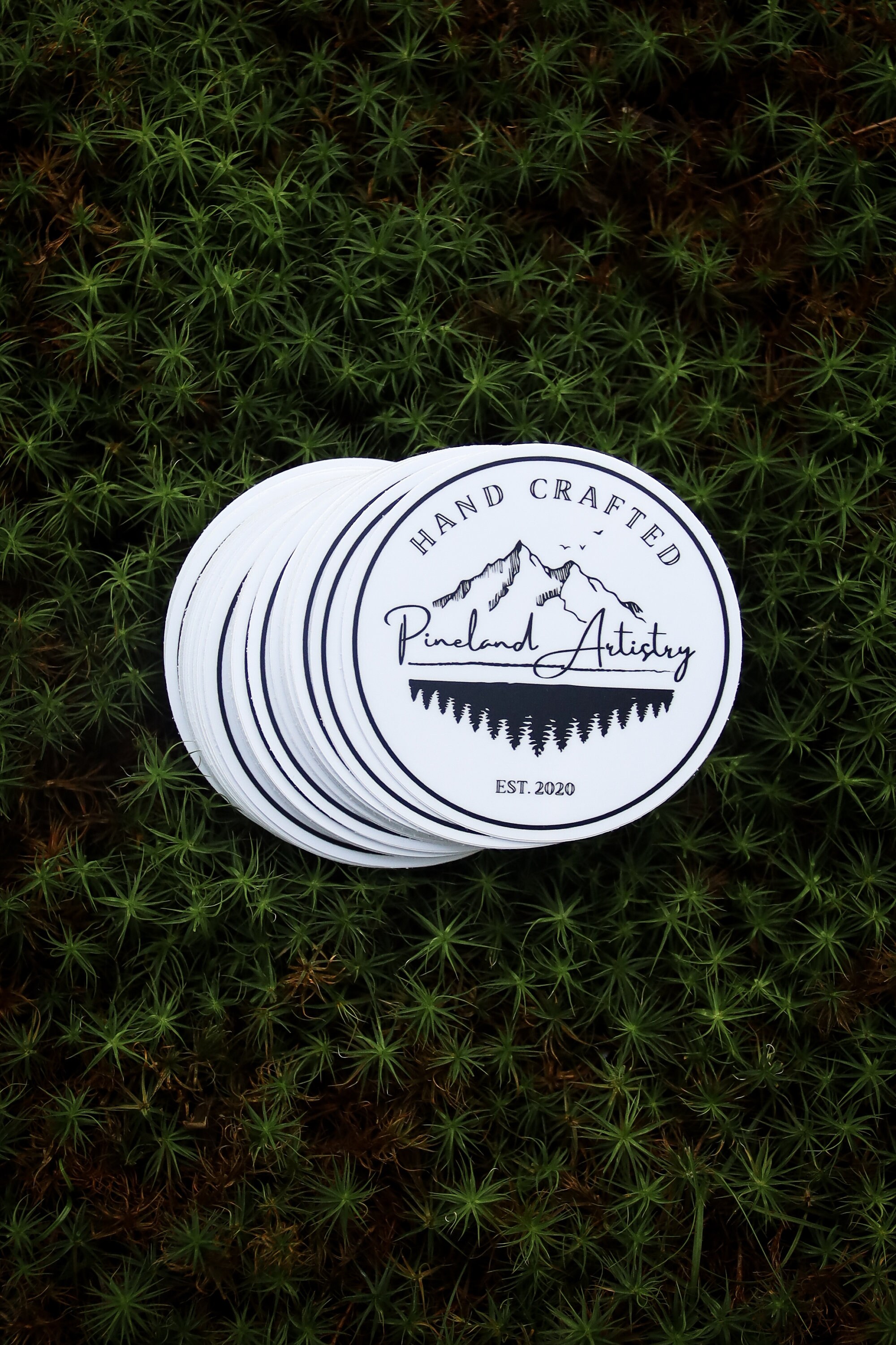 Pineland Artistry Logo Sticker - Etsy