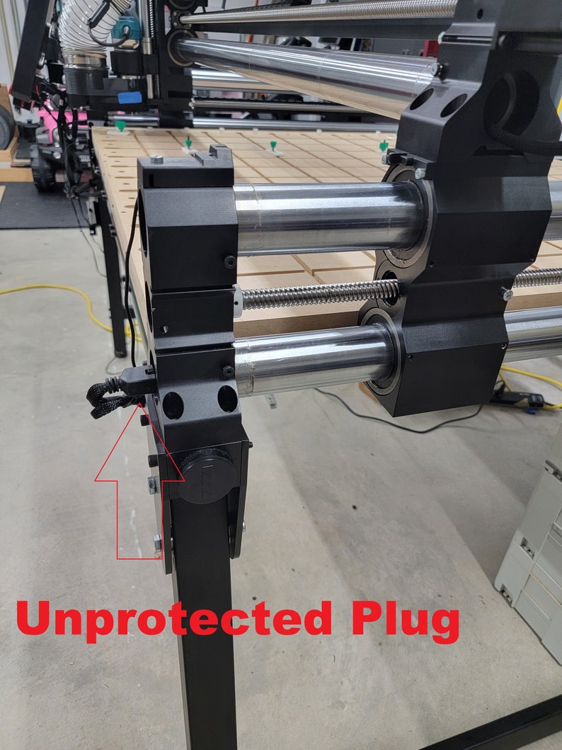 Onefinity Elite Journeyman CNC Cable Plug Protector V2 + Cable ...