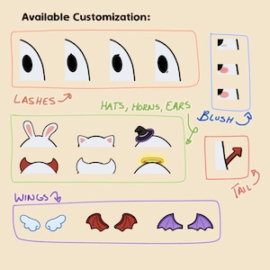 Customizable Ghost Vtuber - LIVE2D | Model/avatar | Premade | Ready to ...