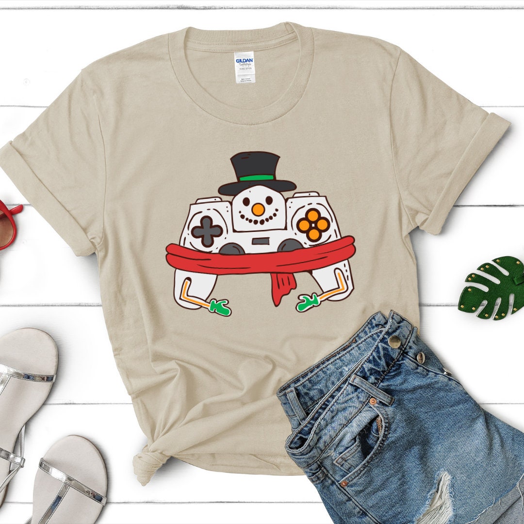 Christmas Shirt, Let It Snow Shirt, Snowman Shirt, Snowman Tee ...