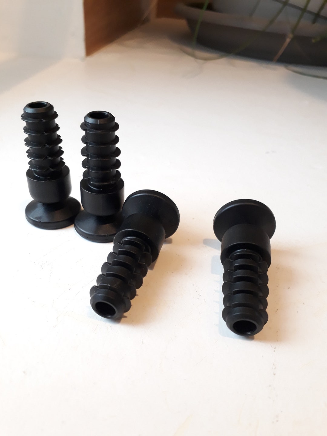 Simple Black Dsc 106 Chair Leg (x4) - Etsy