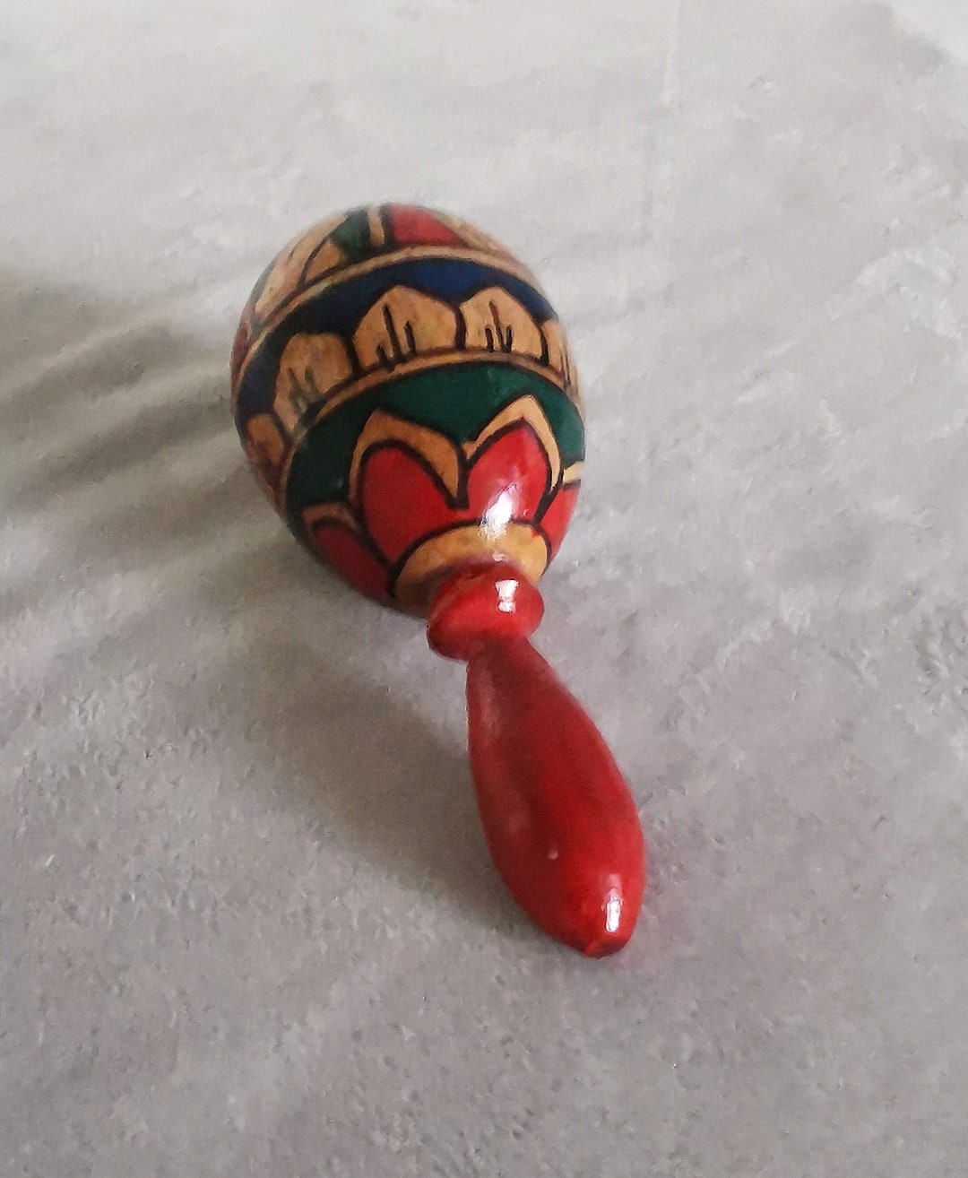 Wooden Maracas Rattle - Etsy