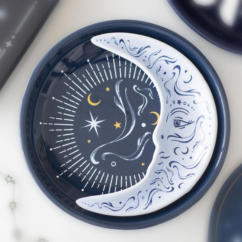 Ceramic Moon Dish - Etsy UK
