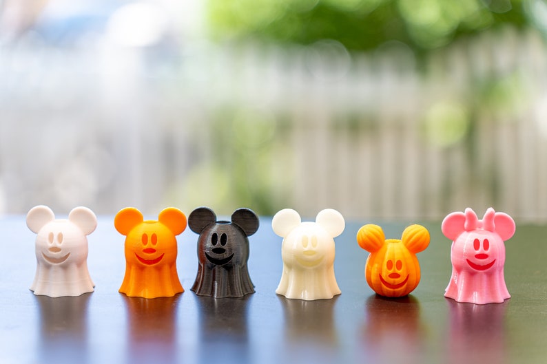 Mickey Ghost Straw Topper - Etsy