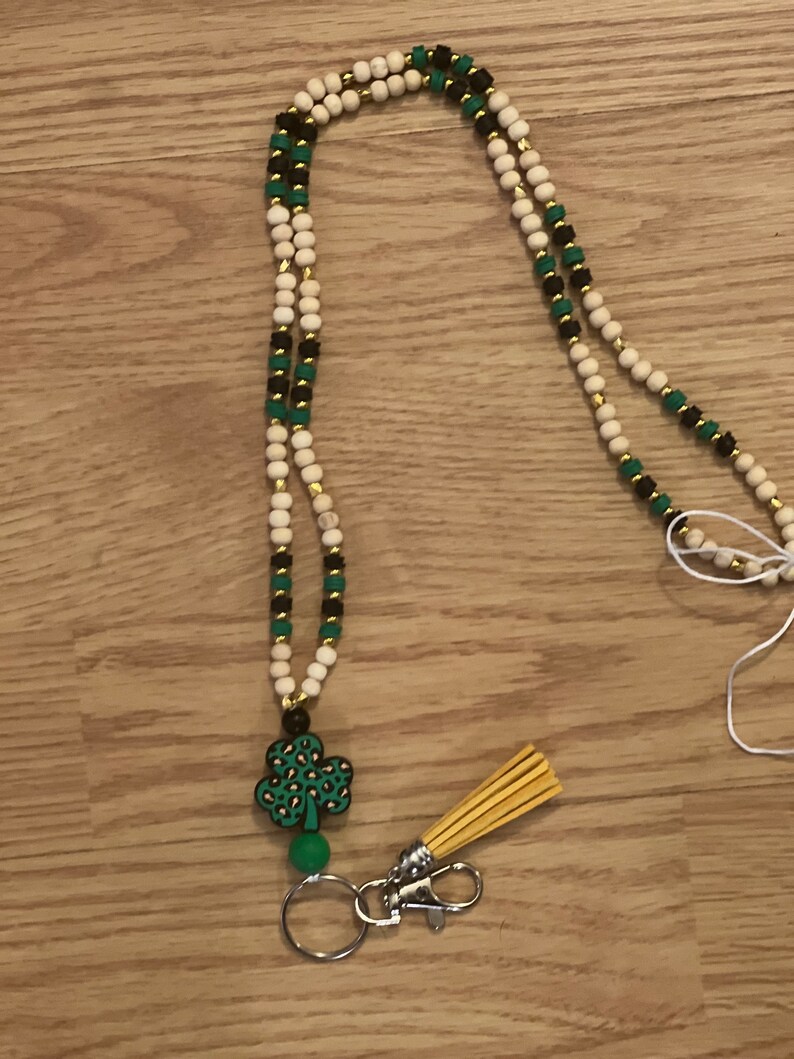 St Patrick’s Day, Lanyard, Mickey Ears, Shamrock, Leopard, Top Hat - Etsy