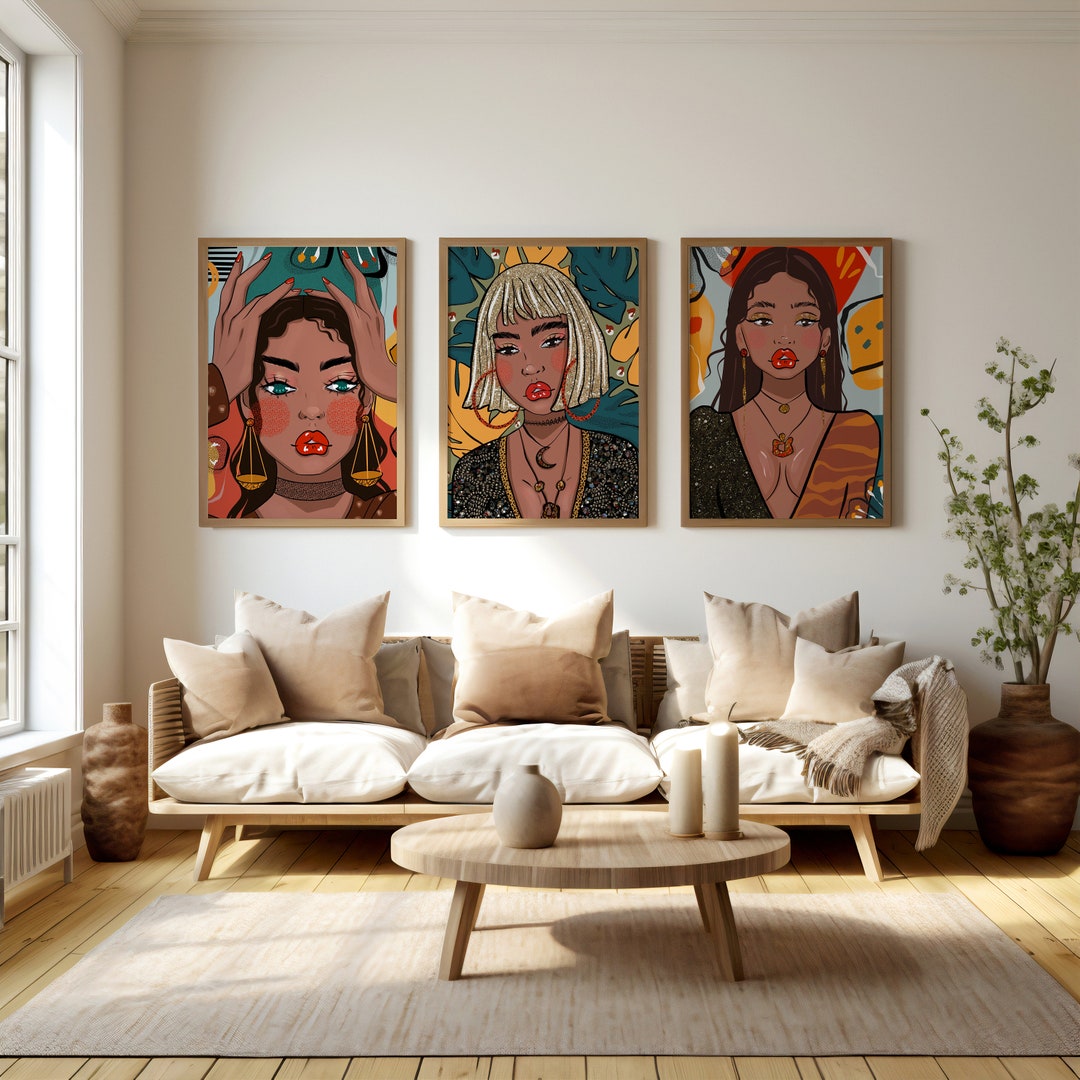 Canvas Girl, Fashion Poster, Girl Poster, Fashion Poster, Modern Canvas ...