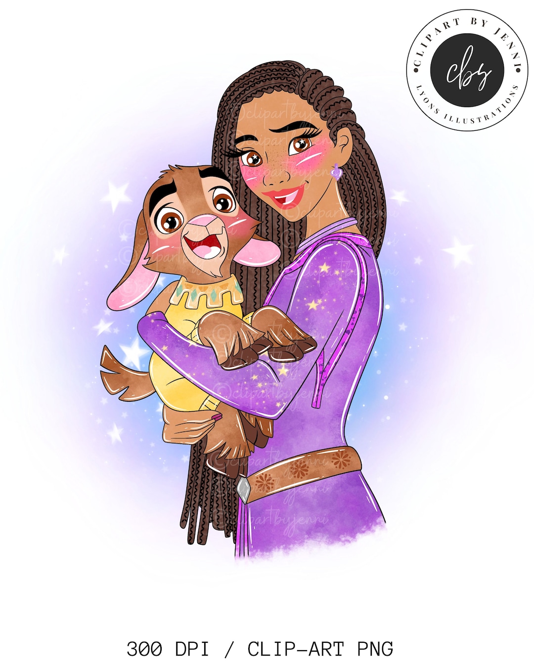 Watercolour Wish Asha Clipart / Wish 300 Dpi Digital Download PNG ...