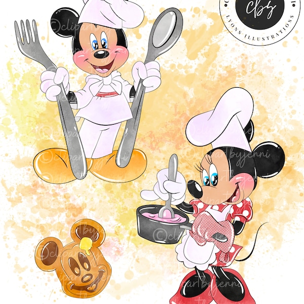 Mickey Mouse Kitchen - Etsy