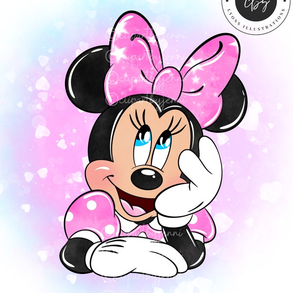 Minnie Clipart - Etsy
