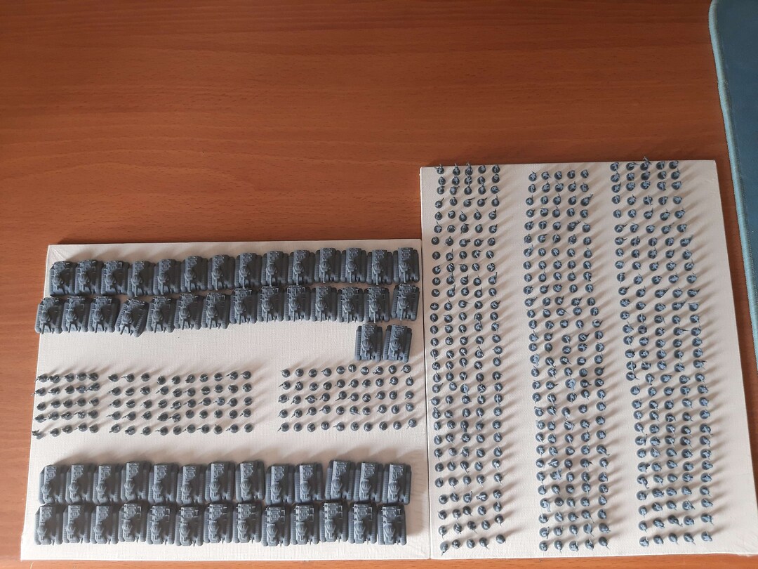 3D Printed. 6mm Epic Scale Tabletop Army. Space Troopers and - Etsy