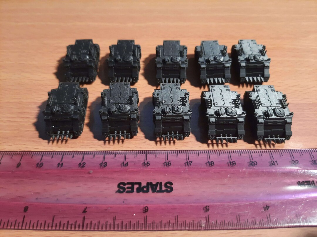 3D PRINTED. EPIC SCALE. 6mm-8mm Transport Tanks. X 10 Pieces. - Etsy ...