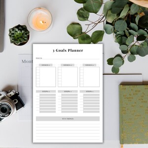 Efficient Goal Setting, Goal Planner, Smart Goal Setting, Business ...