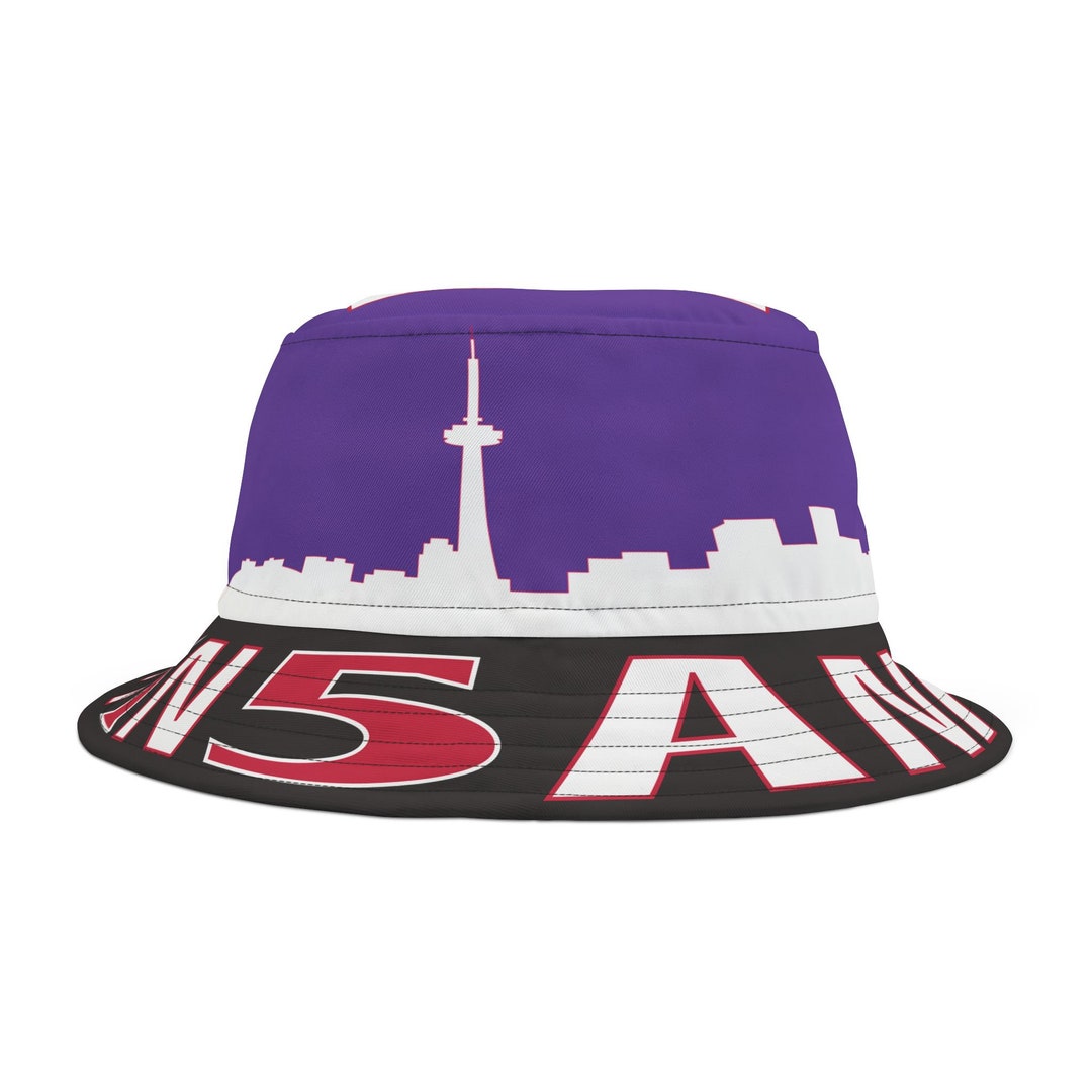 Vintage NBA Legend Vince "vinsanity" Carter Cityscape Bucket Hat (AOP ...