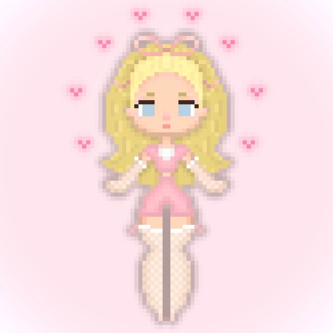 Custom Pixel Art Character - Etsy