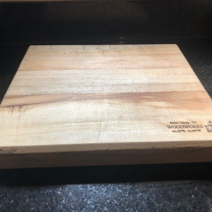 Spalted Maple Butcher Block/cuttingboard. - Etsy