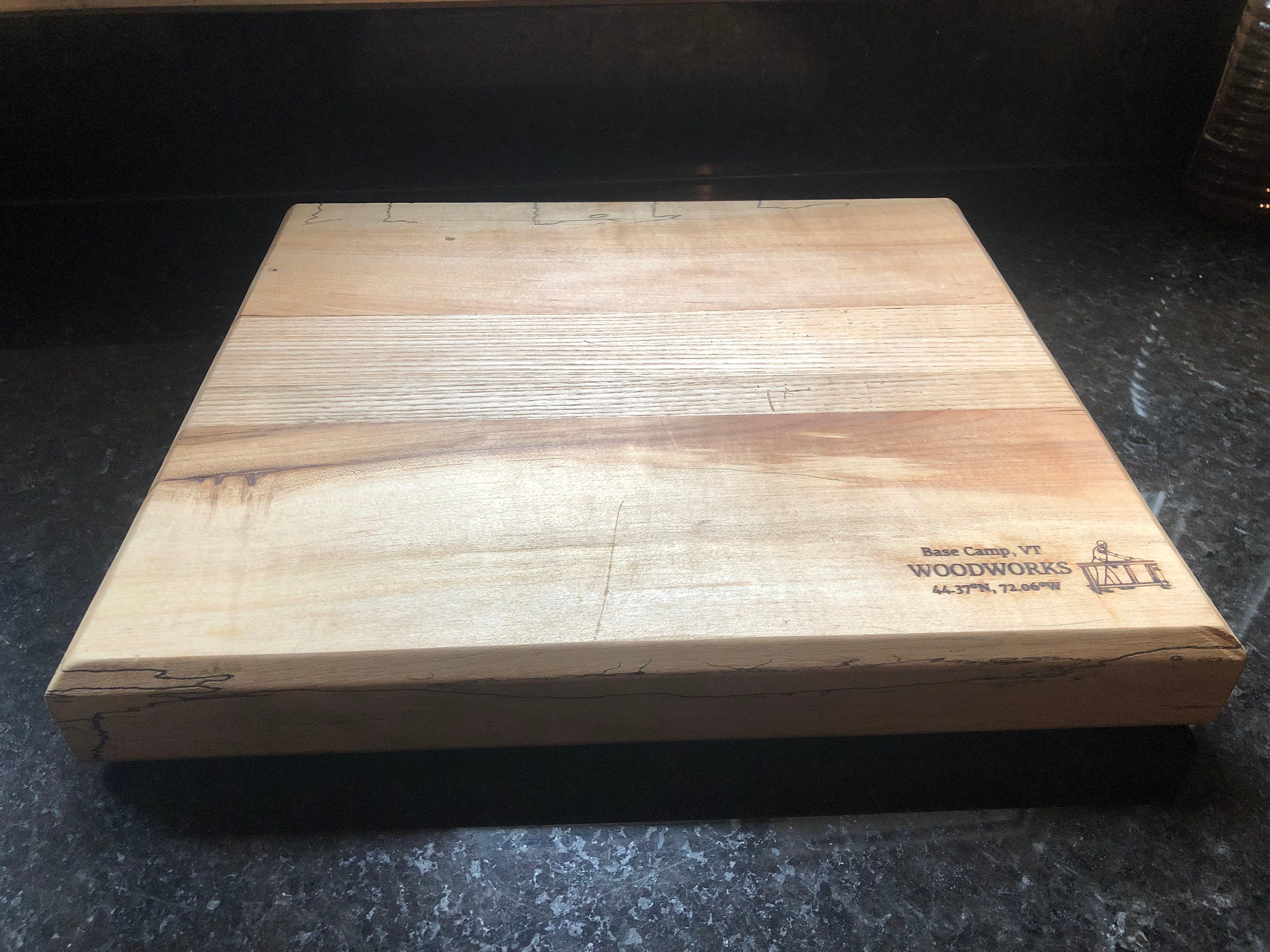 Spalted Maple Butcher Block/cuttingboard. - Etsy