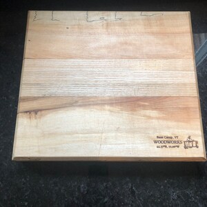 Spalted Maple Butcher Block/cuttingboard. - Etsy