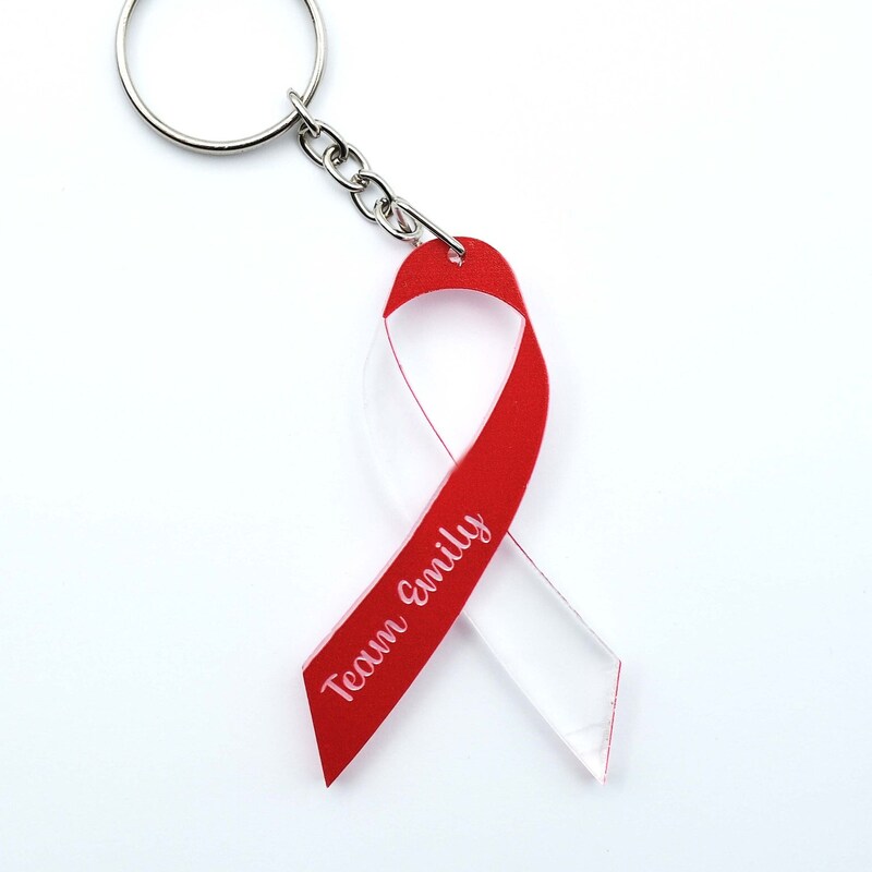 Cancer Keychain - Etsy