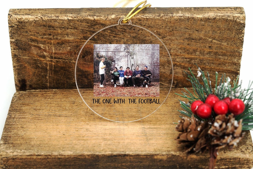 The One With the Football,friends Ornament,matthew Perry Memorial Gift ...