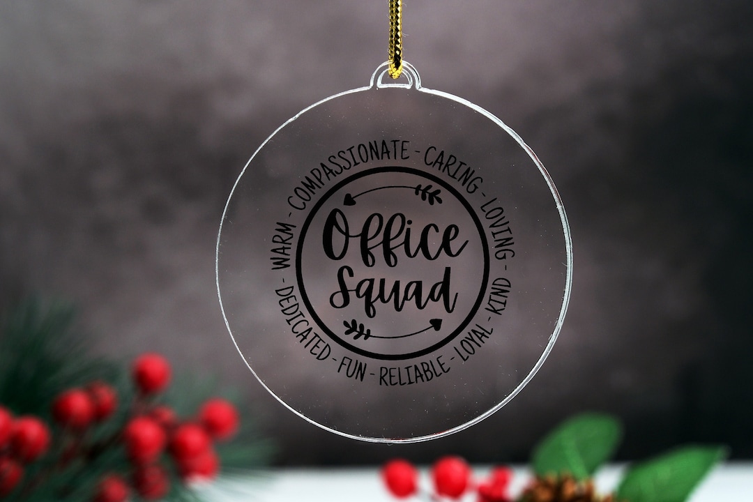 Office Squad Definition Ornament,staff Appreciation Gift,school Office ...