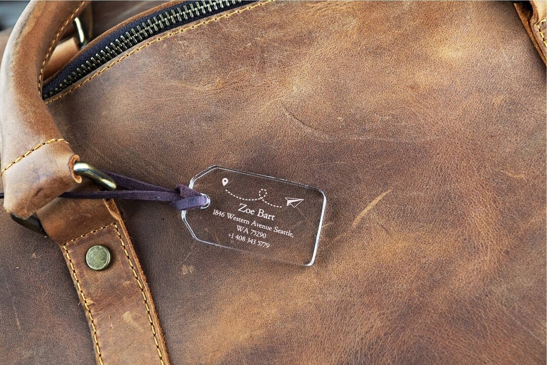 Luggage Tags for Traveler,personalized Backpack Tag,vacation Gifts ...