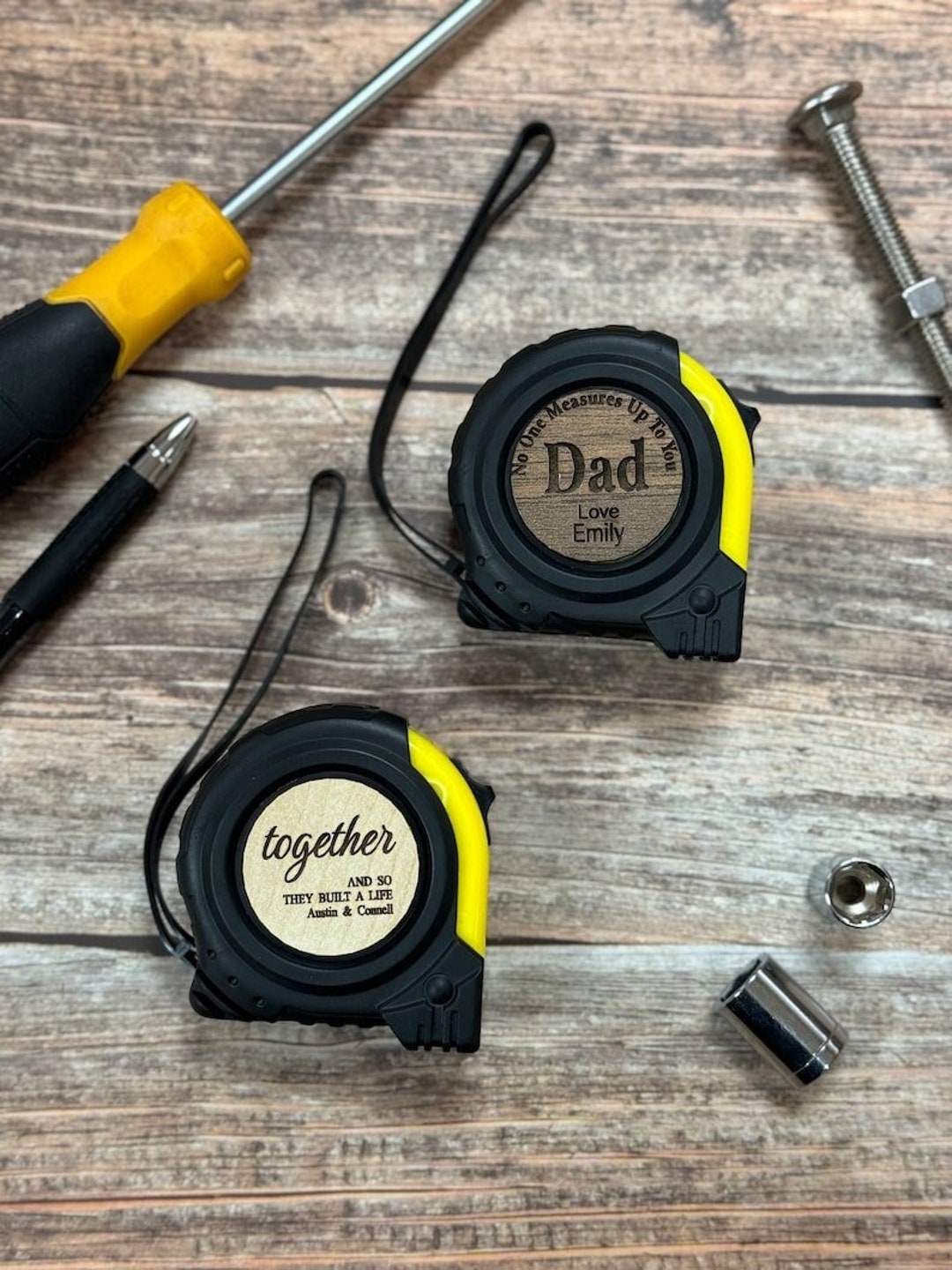 Engraved Tape Measure,personalized Fathers Day Gift,custom Measuring ...