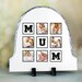 Custom Mum Photo Rock Slate,mother Gift,mom Picture Rock Plaque,custom ...