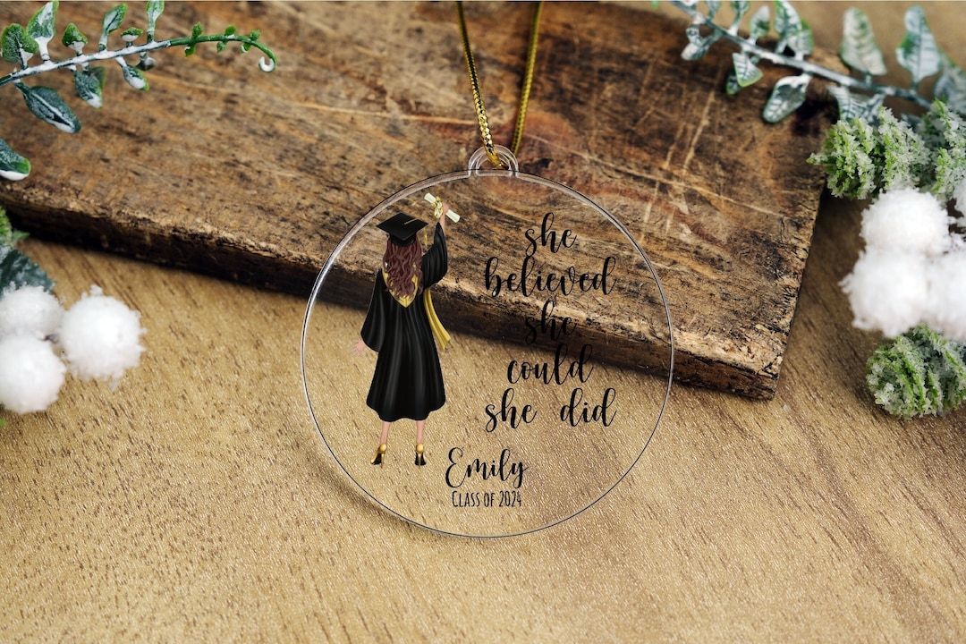 Personalized Graduation Gift,custom Collage Grad Ornament,keepsake for ...