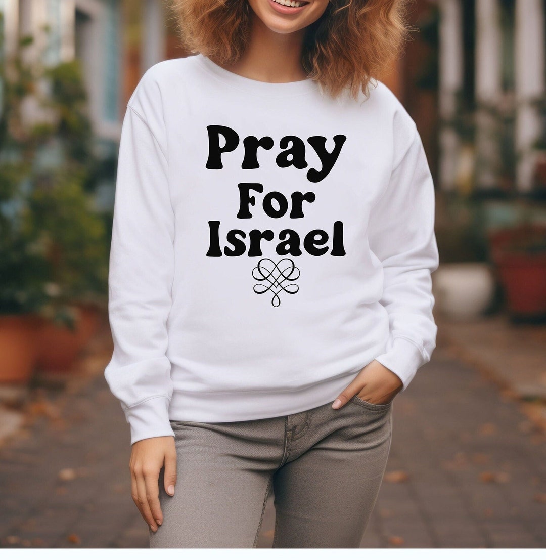 Pray for Israel Shirt, Israel Support Shirt, Shirt, Israel Apparel ...