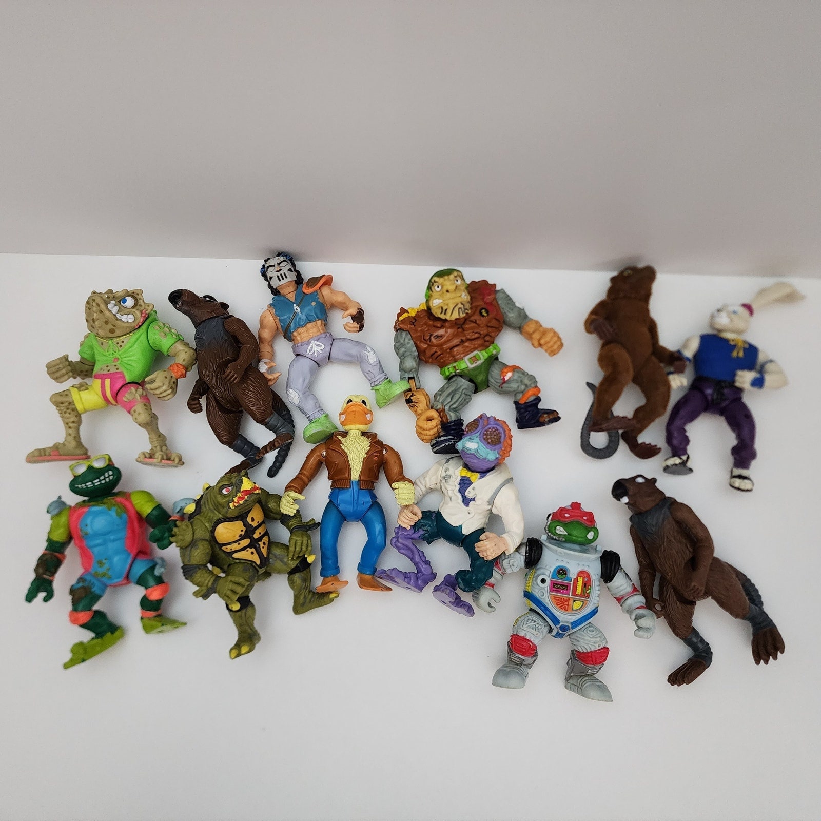 Teenage Mutant Ninja Turtles TMNT vintage 80s 90s LOT OF 12 Action Figures Etsy Canada