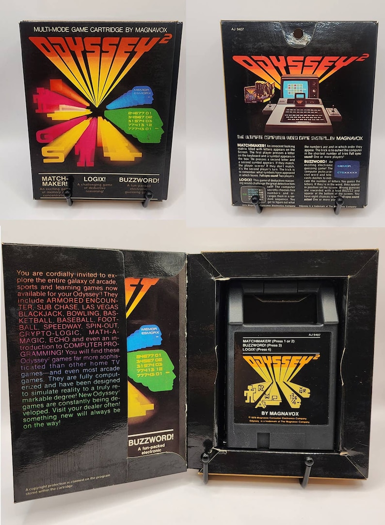 Magnavox ODYSSEY 2 Games W/ Manuals untested Lot of 9 - Etsy