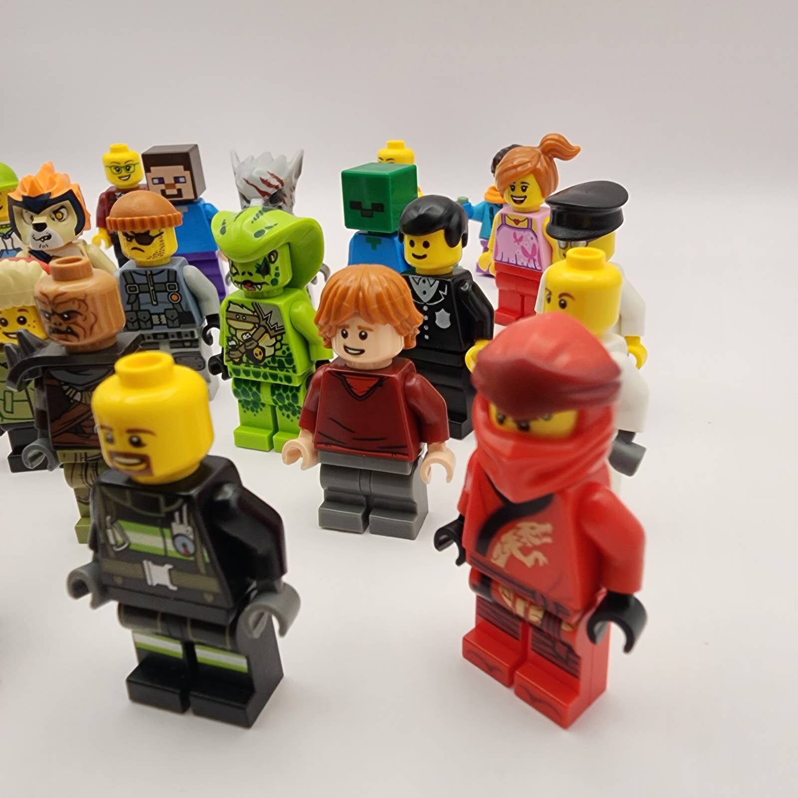 Lot of 28 Complete LEGO MINIFIGURES & Additional Minifig Parts - Etsy