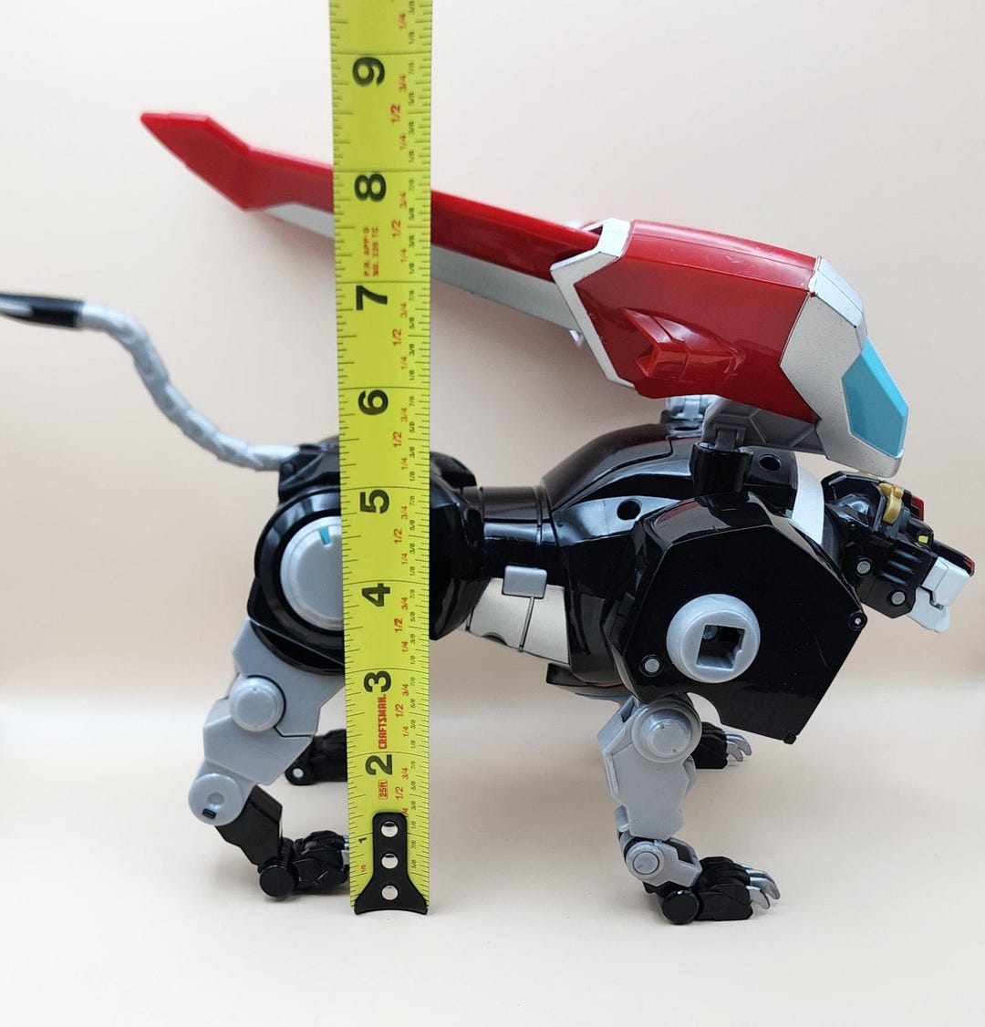 VOLTRON Legendary Defender dreamworks 2017 BLACK LION sound/light Fx ...