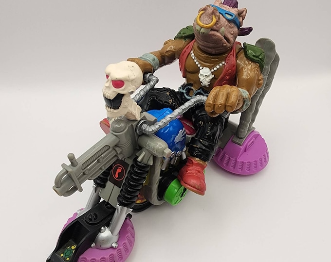 Teenage Mutant Ninja Turtles TMNT (vintage 1988/1990) - Bebop & Pyscho ...